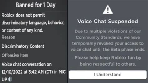 roblox voice chat bans youtube
