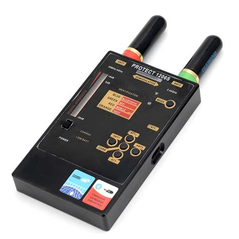 1206s Full Range Anti Spy Bug Detector 1206i Mini Wireless Camera