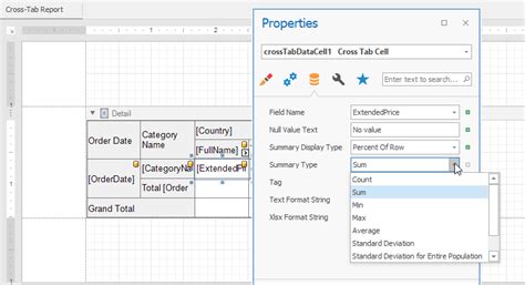winforms reporting meet the new cross tab report control