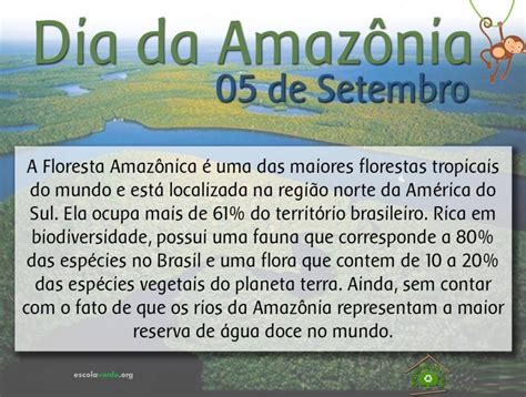 Dia Da AmazÔnia Programa Escola Verde