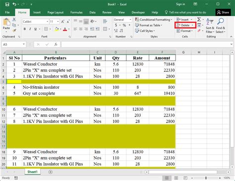 learn new things ms excel easiest way to delete all