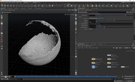 houdini particles tutorial curl noise flow simulation artofit