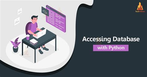 integrating database access through python techvidvan