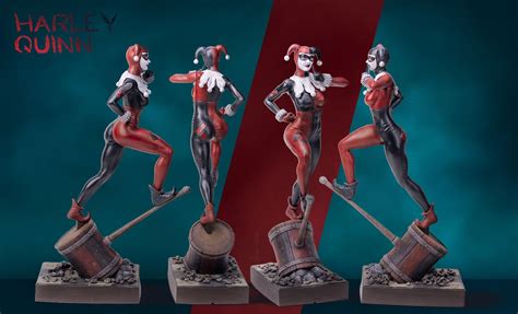 Harley Quinn 3d Print Model By Kaladrash