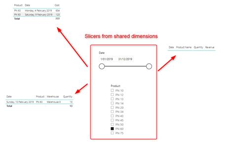 creating a shared dimension in power bi using power query