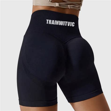Twv Womens Tummy Control Booty Lifting Shorts Trainwitvic