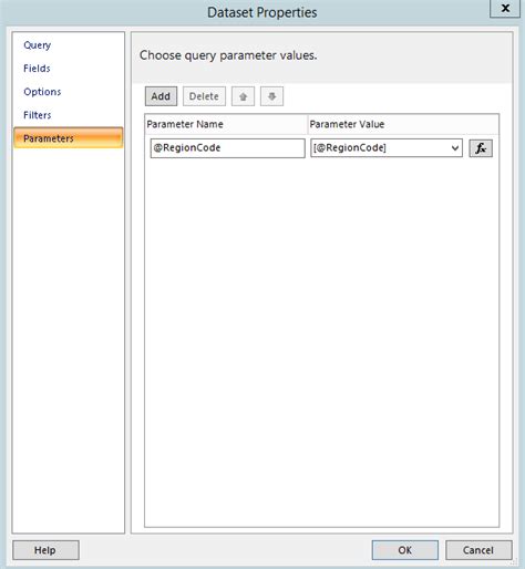 ssrs cascading parameters reporting services