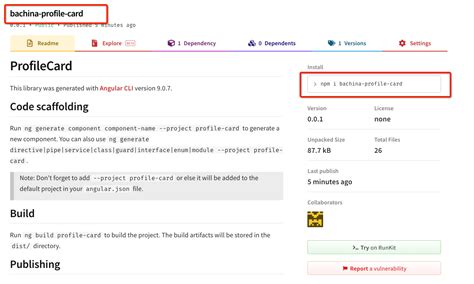 how to build and publish an angular component library by bhargav