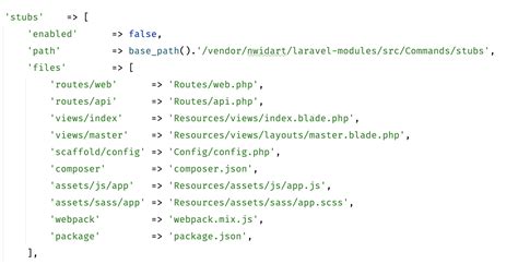 file get contents commands stubs webpack stub failed to open stream