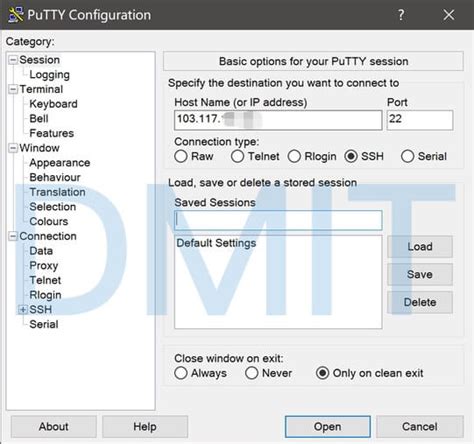 how to connect dmit vps via ssh key using putty base de conhecimento