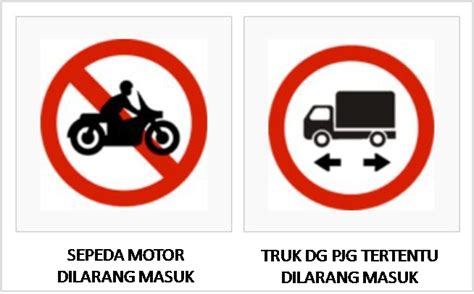 Gambar Rambu Tanda Lalu Lintas Jalan Raya Lengkap Freewaremini