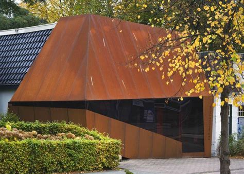 Corten Steel Office Facade By Möhn Bouman Architecture Dezeen