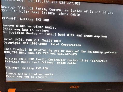 no bootable device found microsoft recommends executing windows 8