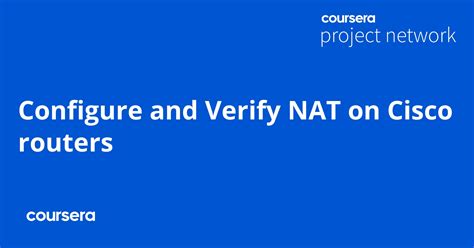 configure and verify nat on cisco routers