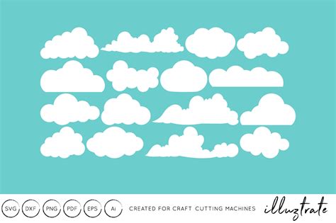 Cloud Svg Cutting Files