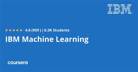 ibm machine learning professional certificate coursya