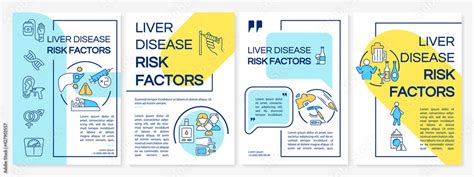 Liver Disease Risk Factors Brochure Template Infected Needles Sex