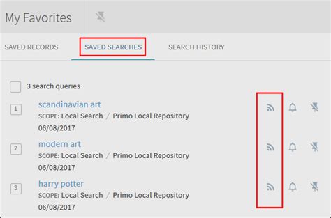 creating an rss feed in primo ve ex libris knowledge center