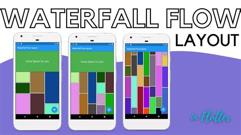 flutter grid view layout waterfall layout flutter tutorials youtube