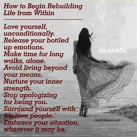 Rebuilding Life Quotes Quotesgram