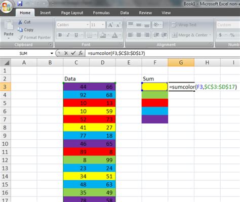 excelsirji vba code to count color cells with conditional formatting by