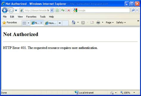 error and status codes explained