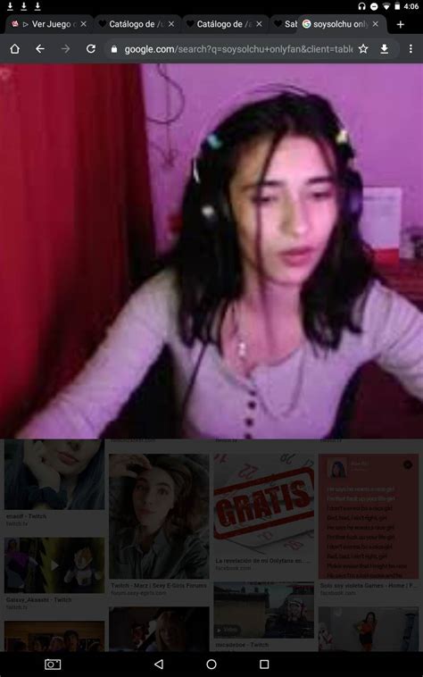 Soysolchu Es Su Onlyfan Todo Lo Que Tengan De Ella Es Stremer Scrolller