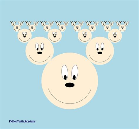 recursive micky mouse learn python