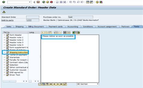 how to create custom delivery block in sap appseconnect