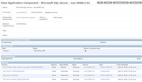 configure application dependency mapping device42 software