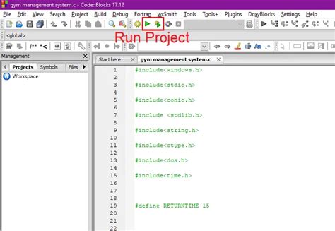 gym management system project in c with source code