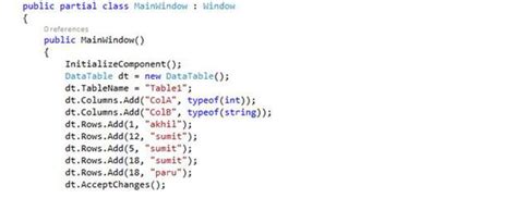 sorting and filtering in data table
