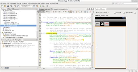 android layout preview for netbeans ide oracle geertjan