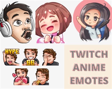 Create Custom Twitch Emotes Sub Badges Discord Emotes By Moonfarid50k