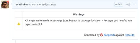 setting up dangerjs