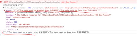asp net core 2 0 angular 4 json response handle stack overflow