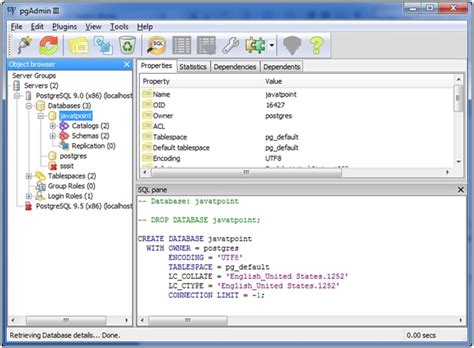 postgresql schema javatpoint