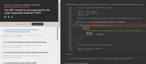 laravel get request is not supported when uploading images in trix