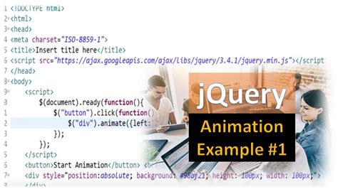 jquery animation example 1 youtube