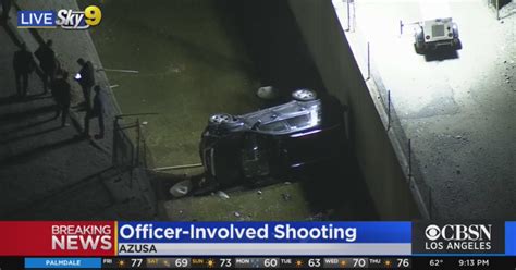 Officer Involved Shooting With Azusa Police Ends In Short Pursuit