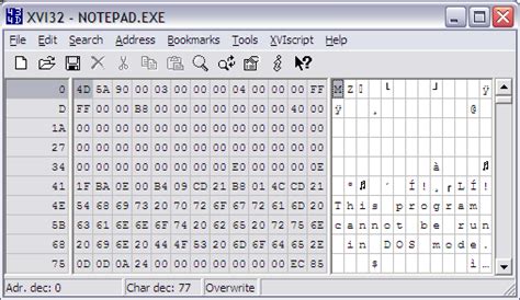 write a message in binary