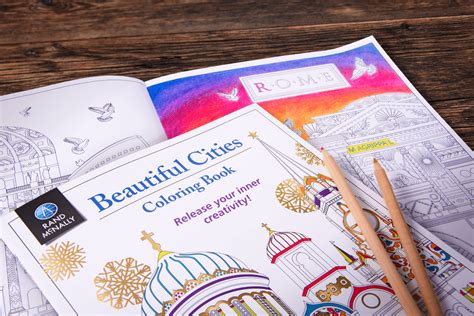 Beautiful Cities Coloring Book Rand Mcnally Publishing