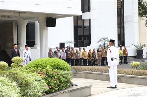 Kemensetneg Gelar Upacara Peringatan Hari Pahlawan Ke 78 Sekretariat