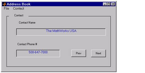 application examples creating graphical user interfaces