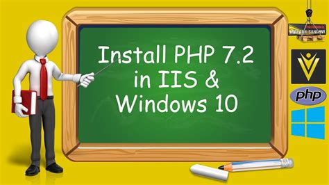 how to install php in windows 10 and iis youtube