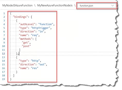 how to create node js azure functions azure lessons