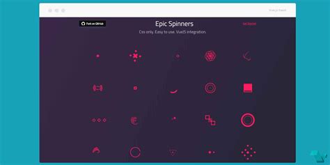 easy to use css spinners collection with vue js