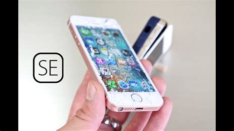 iphone se drop test vs 5s youtube