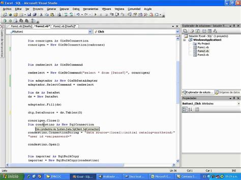 importar datos de excel a sql youtube
