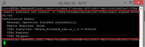 esxi embedded host client installation and first impression techcrumble